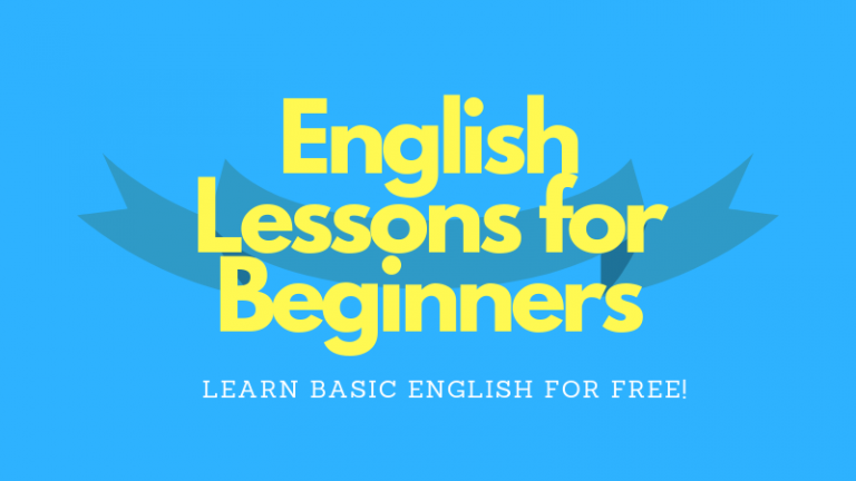 English lessons for beginners - learn basic English! - Englishfornoobs.com